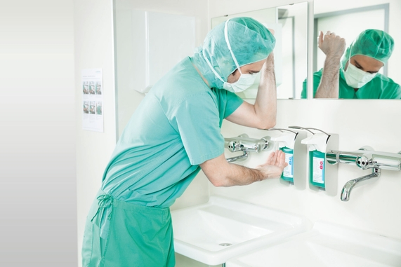 Alcohol based surgical hand disinfectant - B. Braun